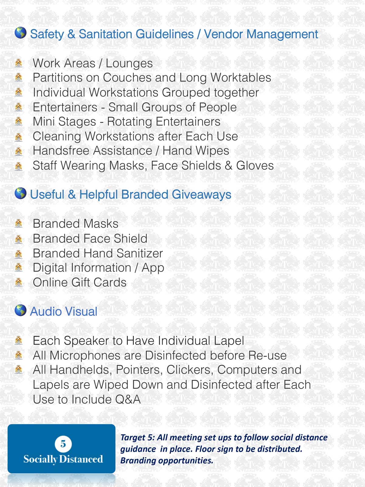 MTC Global Conferences Re-Opening Planning & In-Person Events Safety ...